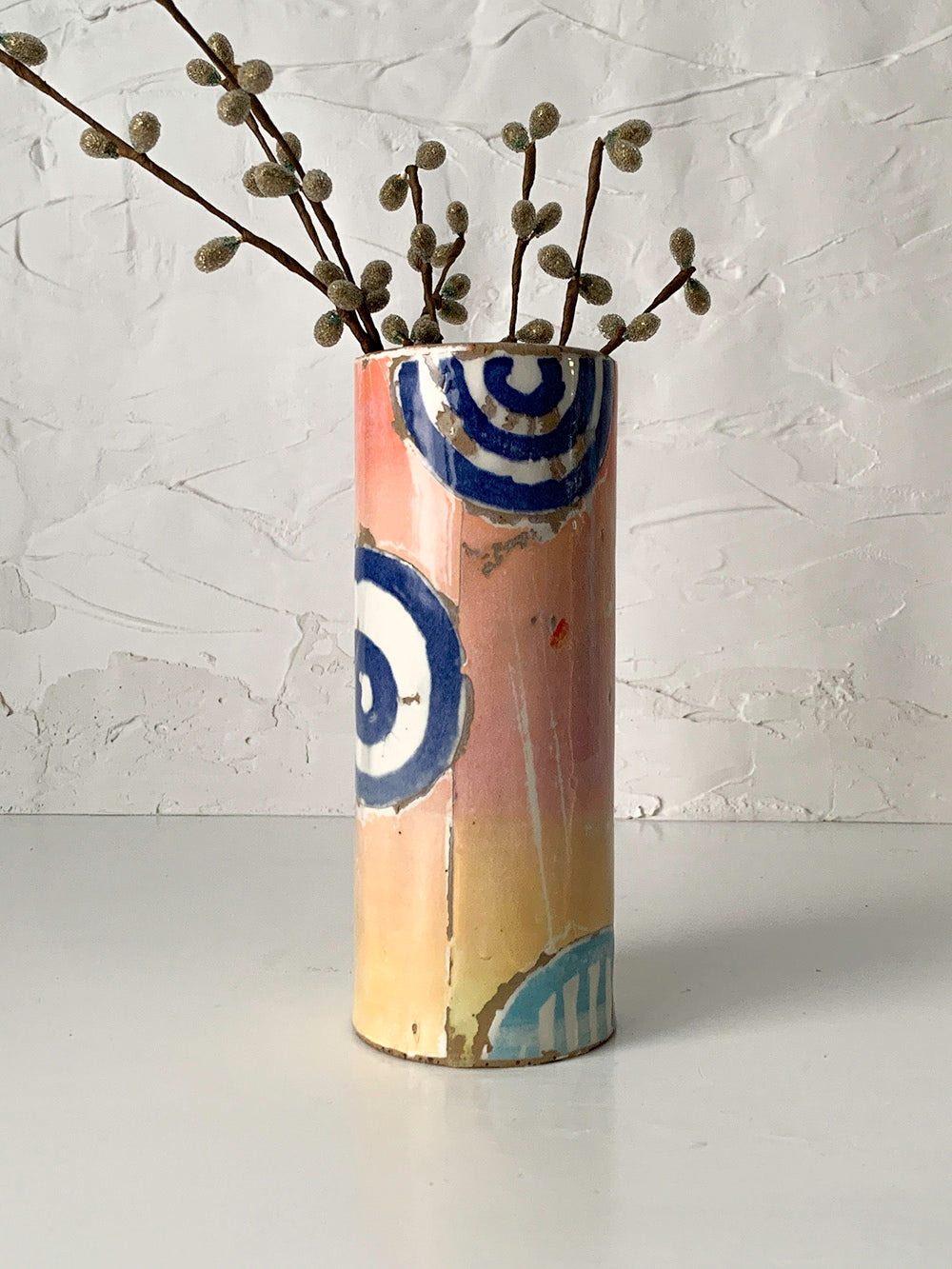 Stoneware Bouquet Vase – Bella Joy Pottery