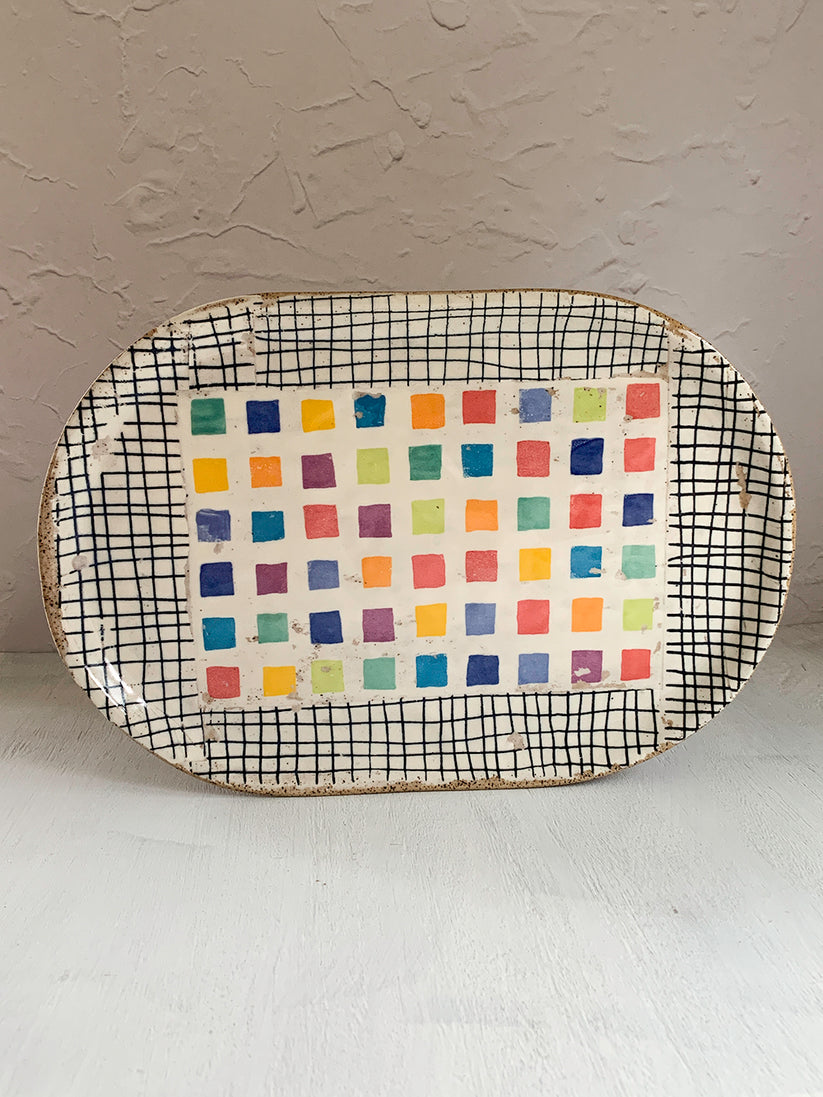 Stoneware Platter – Bella Joy Pottery
