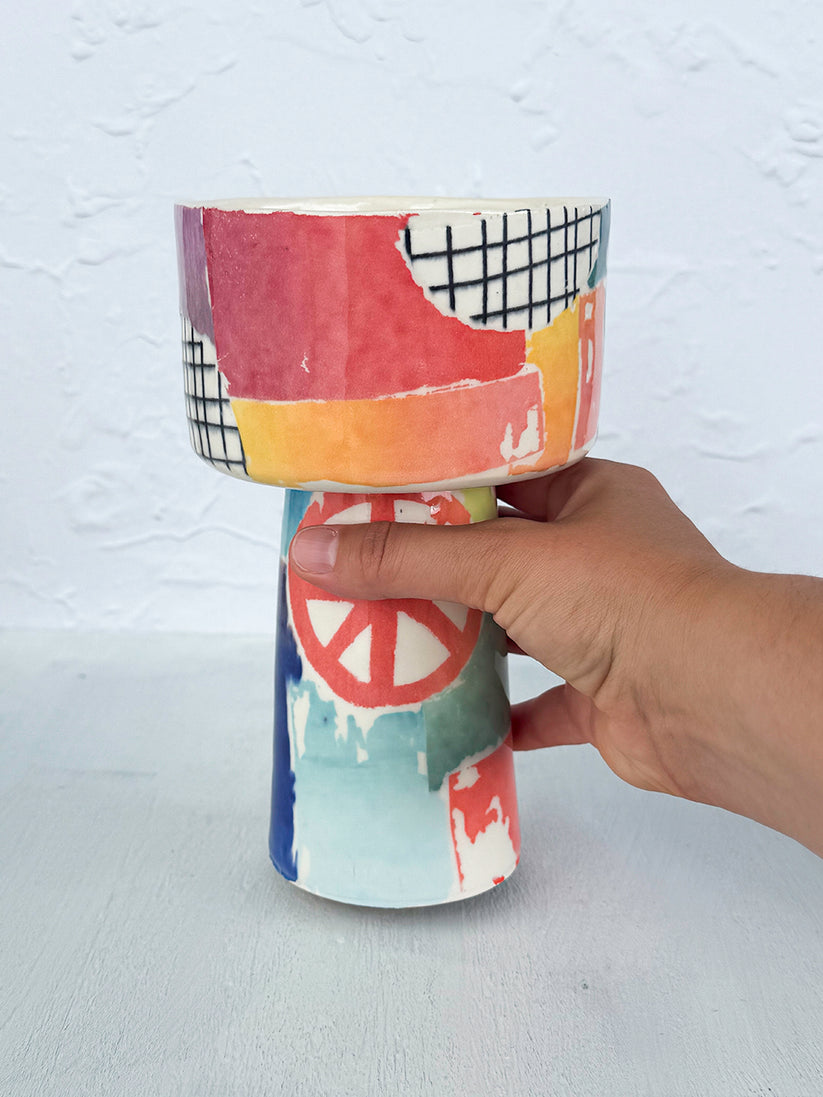 Pedestal Bowl – Bella Joy Pottery