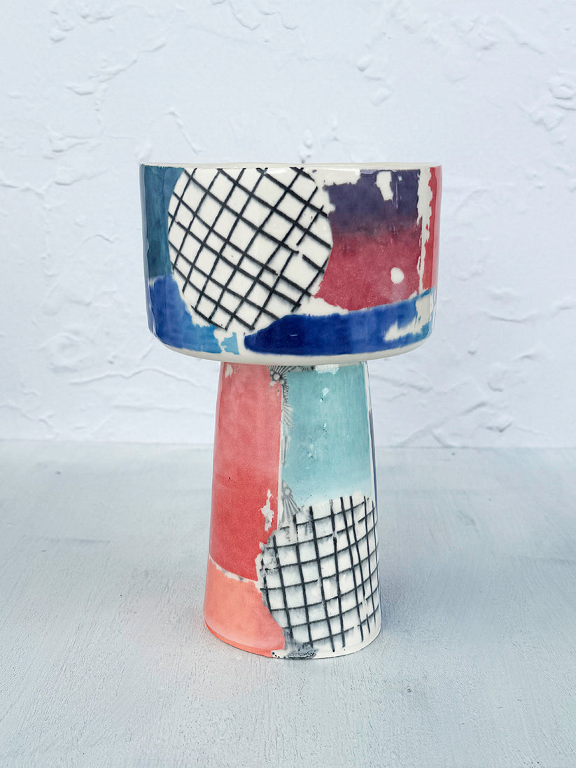 Pedestal Bowl – Bella Joy Pottery